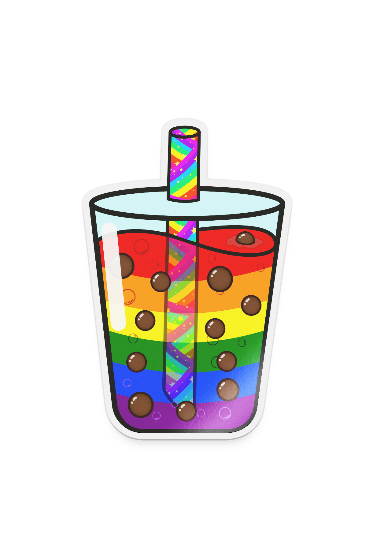 Equali-tea LGBTQ+ Pride Vinyl Sticker – Robo Roku