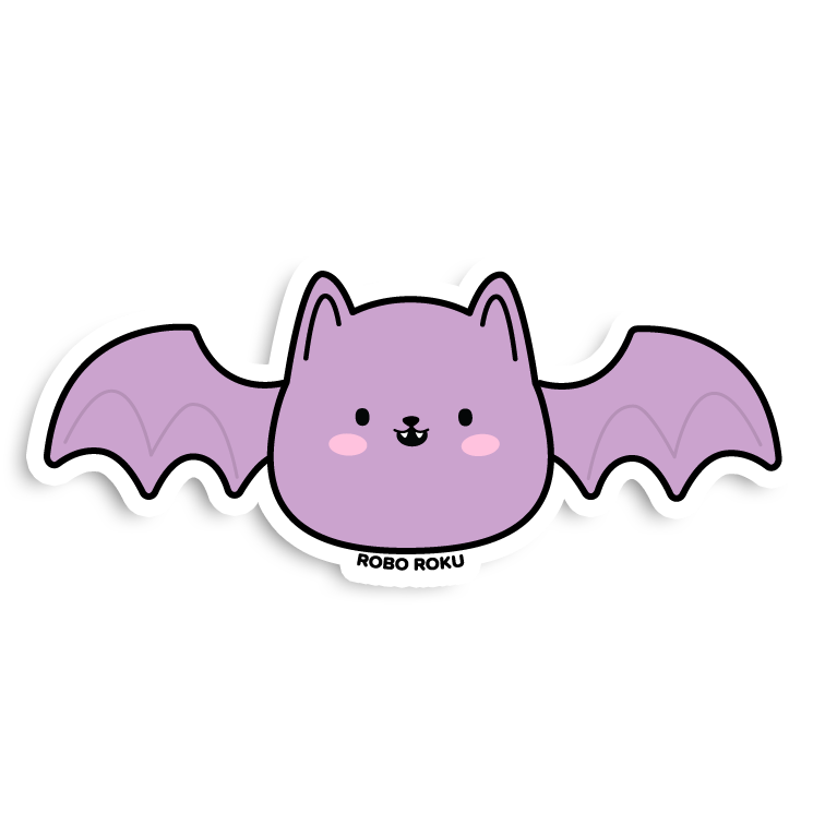 Strange Magic - Batty Vinyl Sticker – Robo Roku