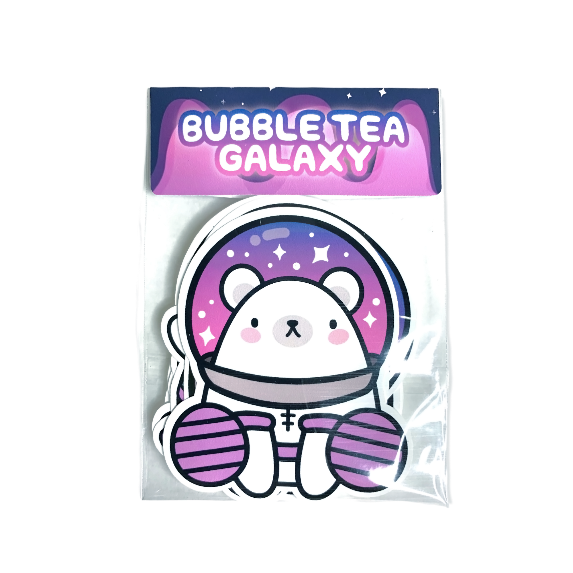 Bubble Tea Galaxy Sticker Pack – Robo Roku