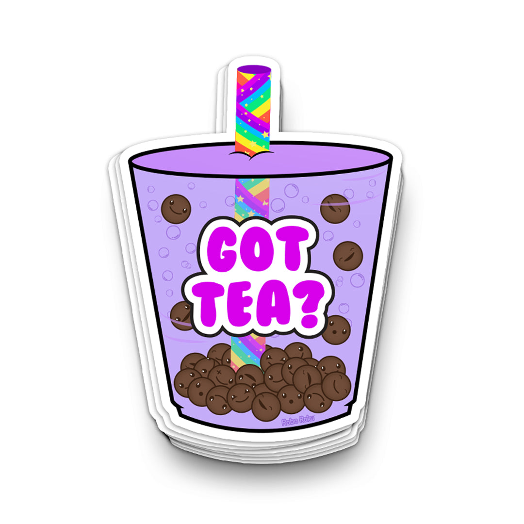 Got Tea? Vinyl Sticker – Robo Roku