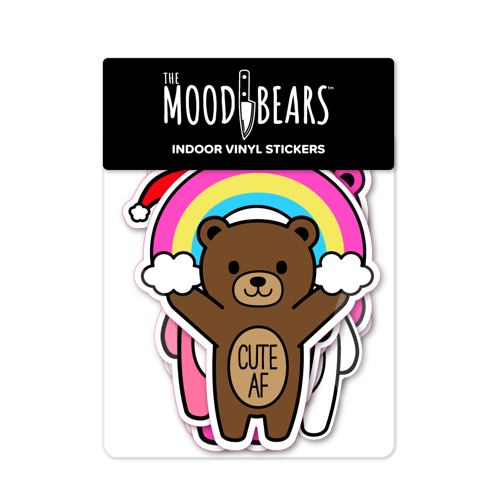 Mood Bears Sticker Pack – Robo Roku