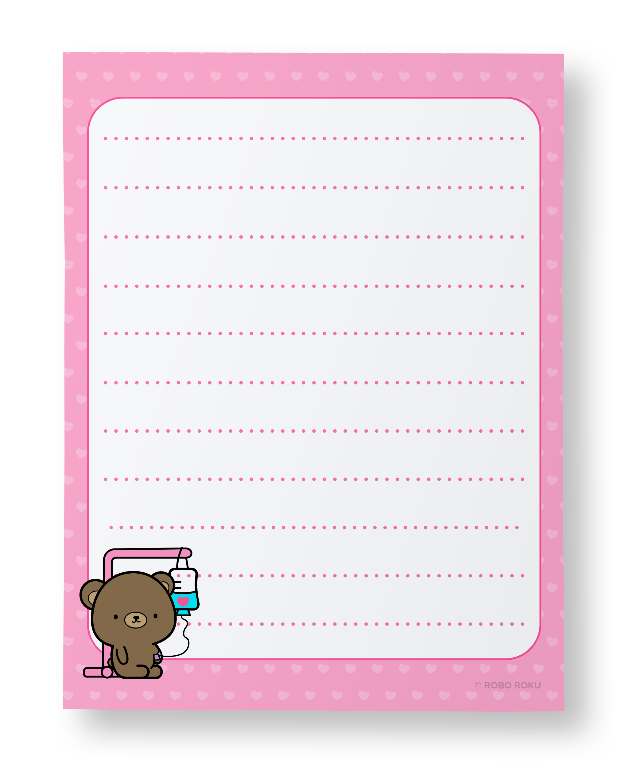 IV Puddin' - A2 Memo Pad – Robo Roku